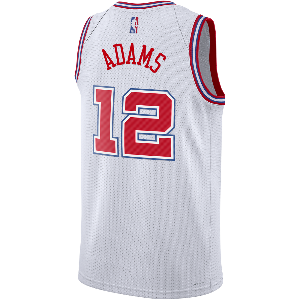 Men's Houston Rockets Nike Steven Adams City Edition Swingman Jersey
