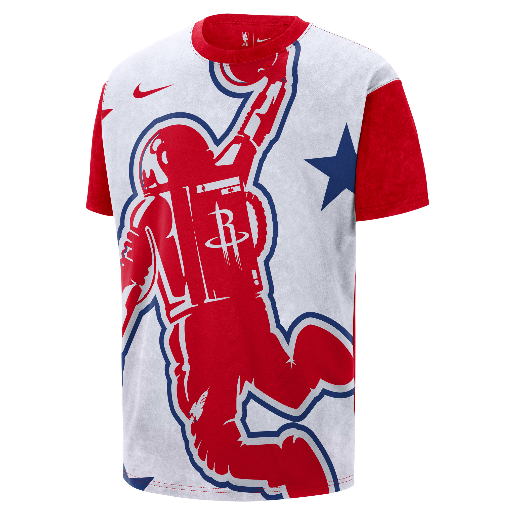 Men's Houston Rockets Nike City Edition Big Dunkstronaut Max90 T-Shirt