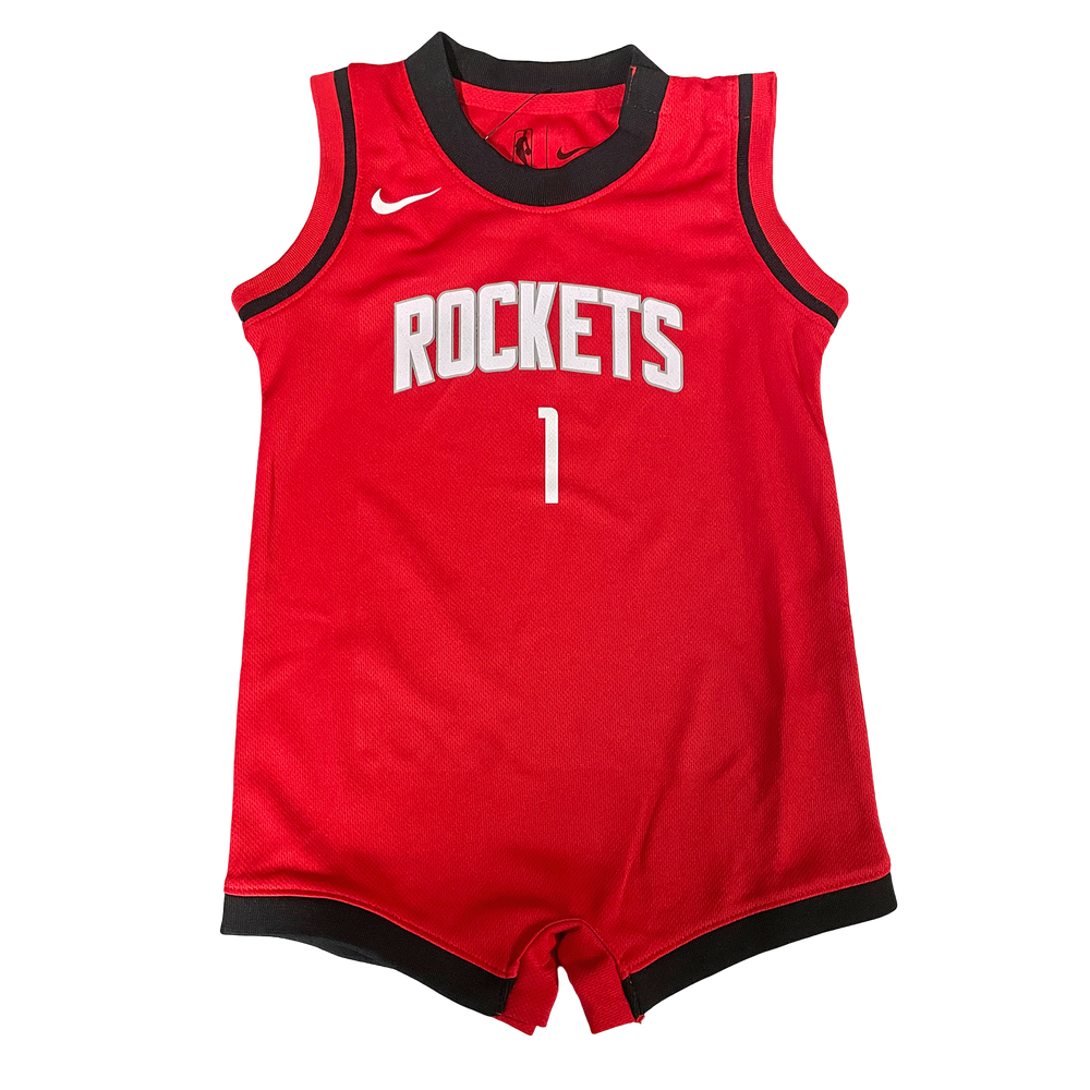 Infant Houston Rockets Nike Amen Thompson Icon Edition Onesie Jersey